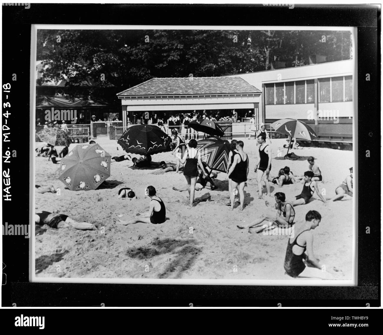 Refreshment stand beach Cut Out Stock Images & Pictures - Alamy