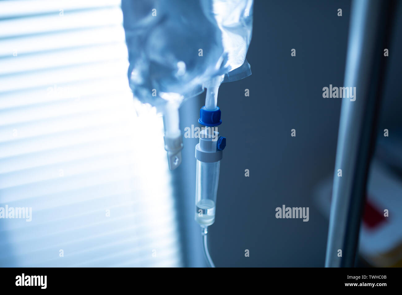 Intravenous drip in the ward Stock Photo - Alamy