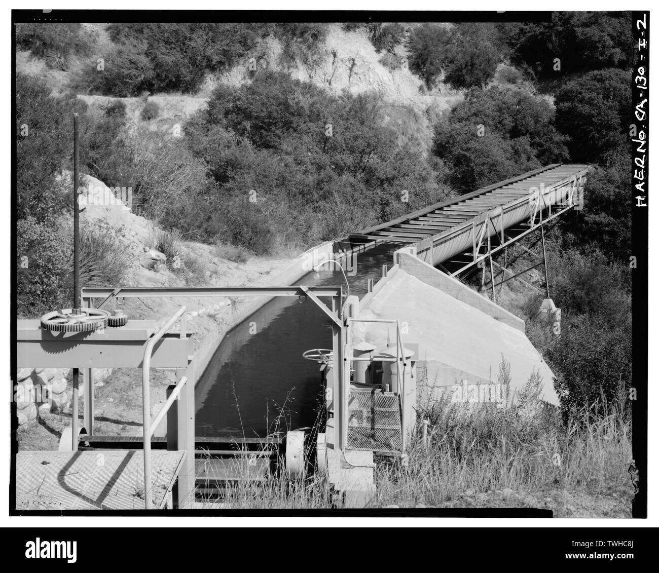 Spillway system Black and White Stock Photos & Images - Alamy