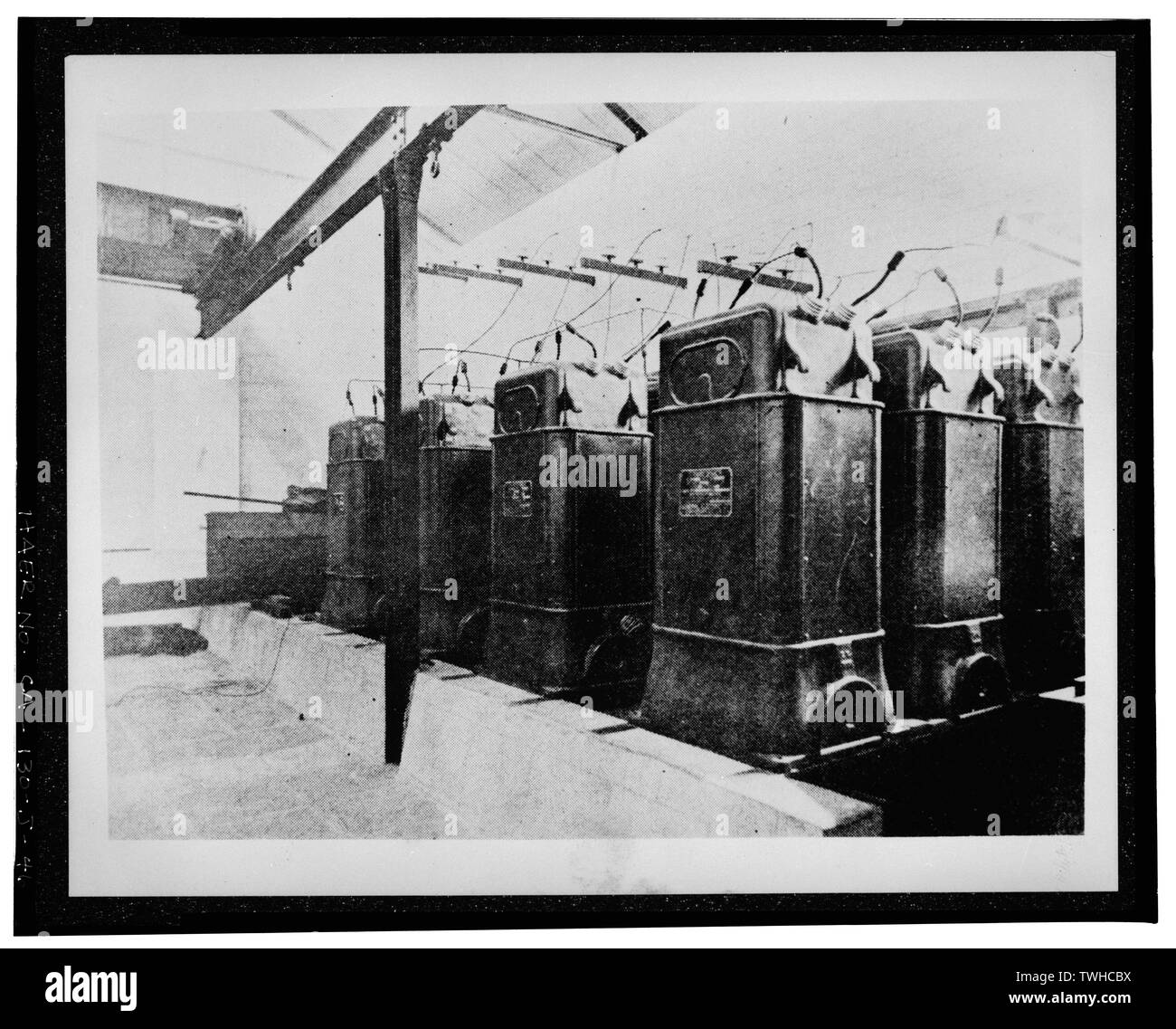 Transformer bank Black and White Stock Photos & Images - Alamy