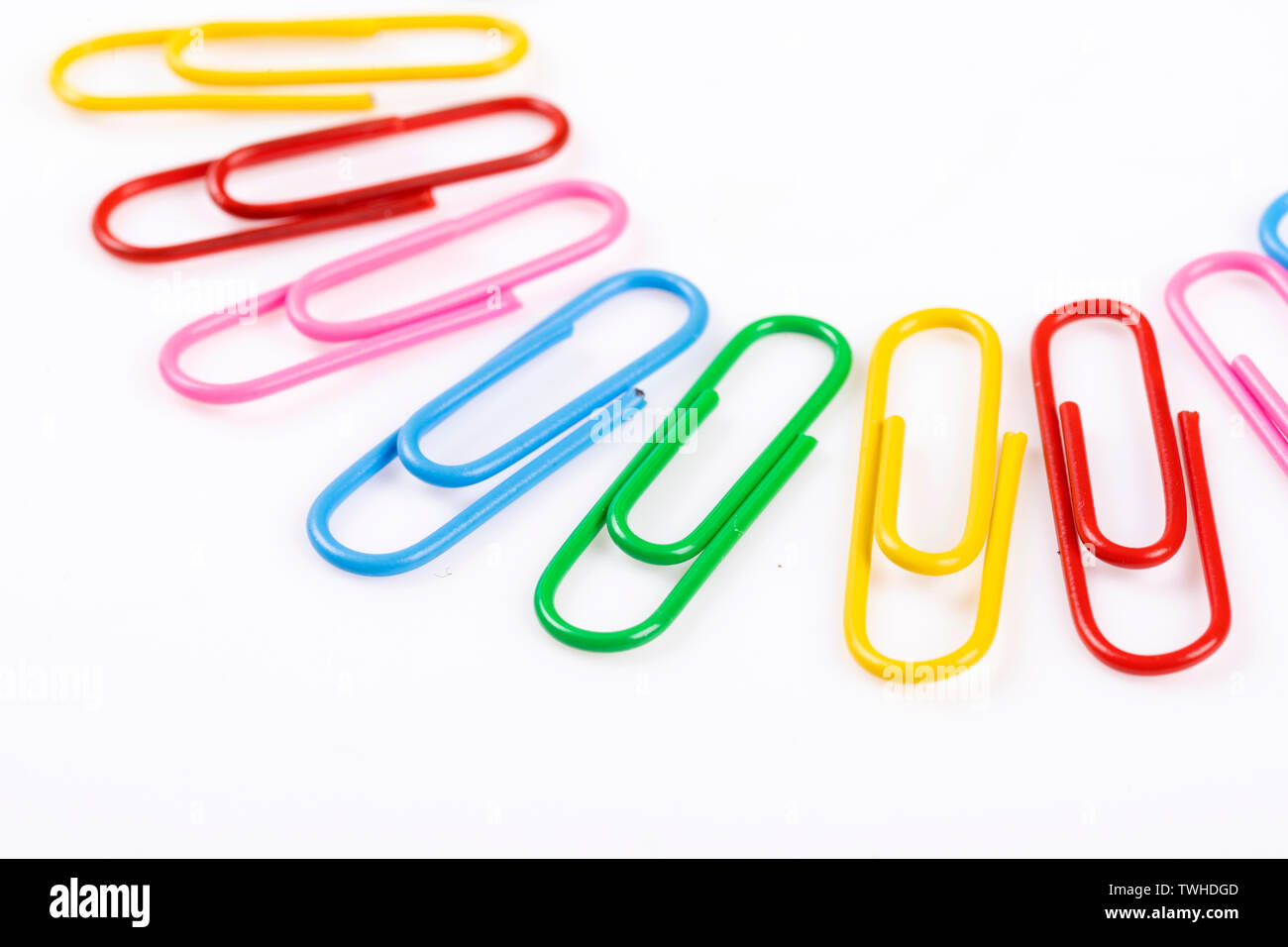 Various kinds of paper clips hi-res stock photography and images - Alamy
