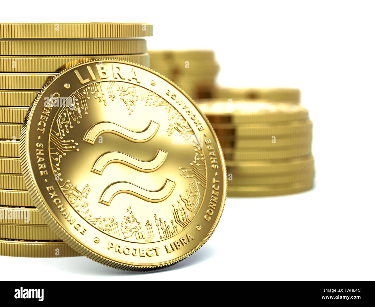 Libra coin hi-res stock photography and images - Alamy