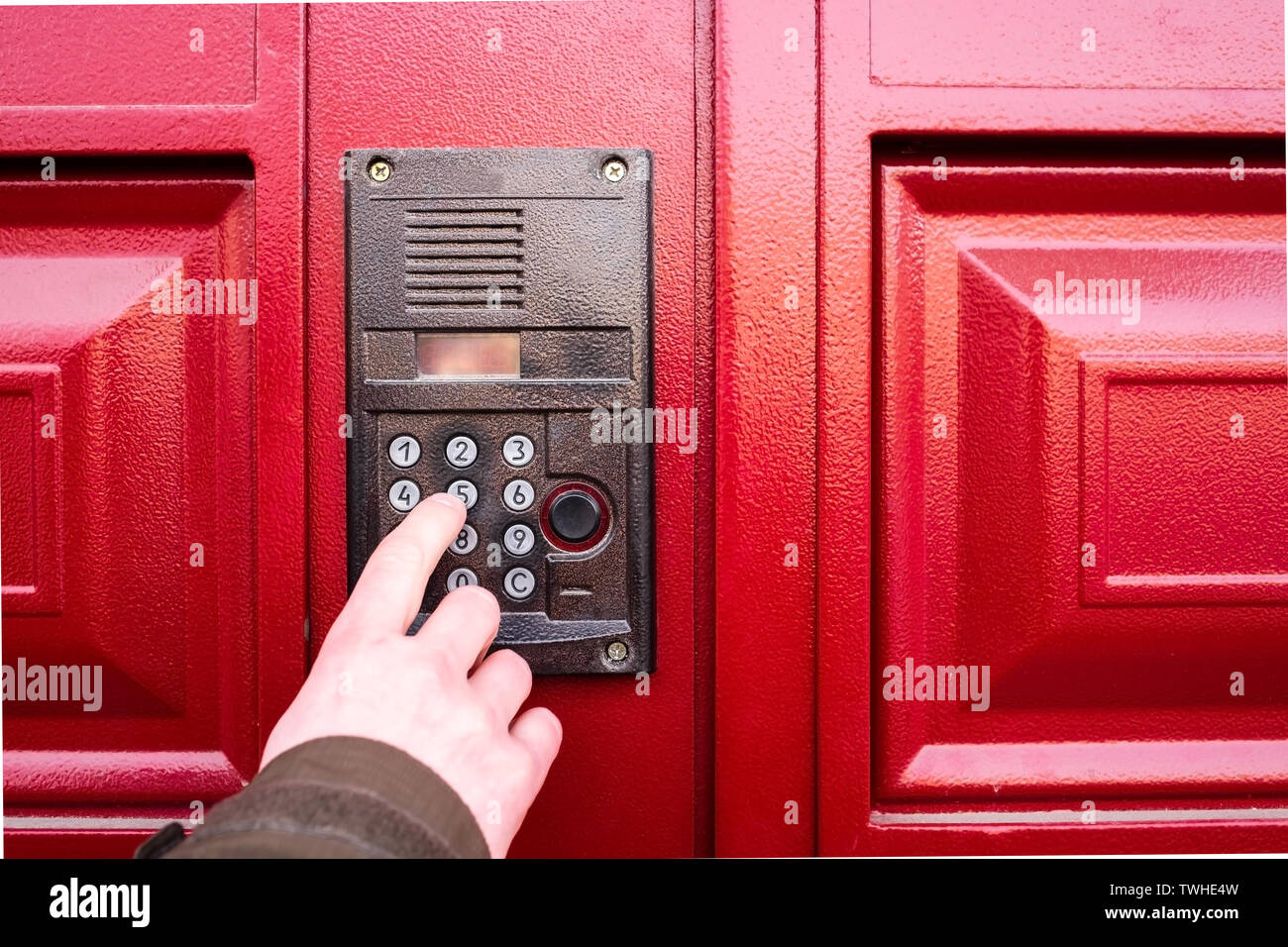 Intercom buzzer hi-res stock photography and images - Alamy