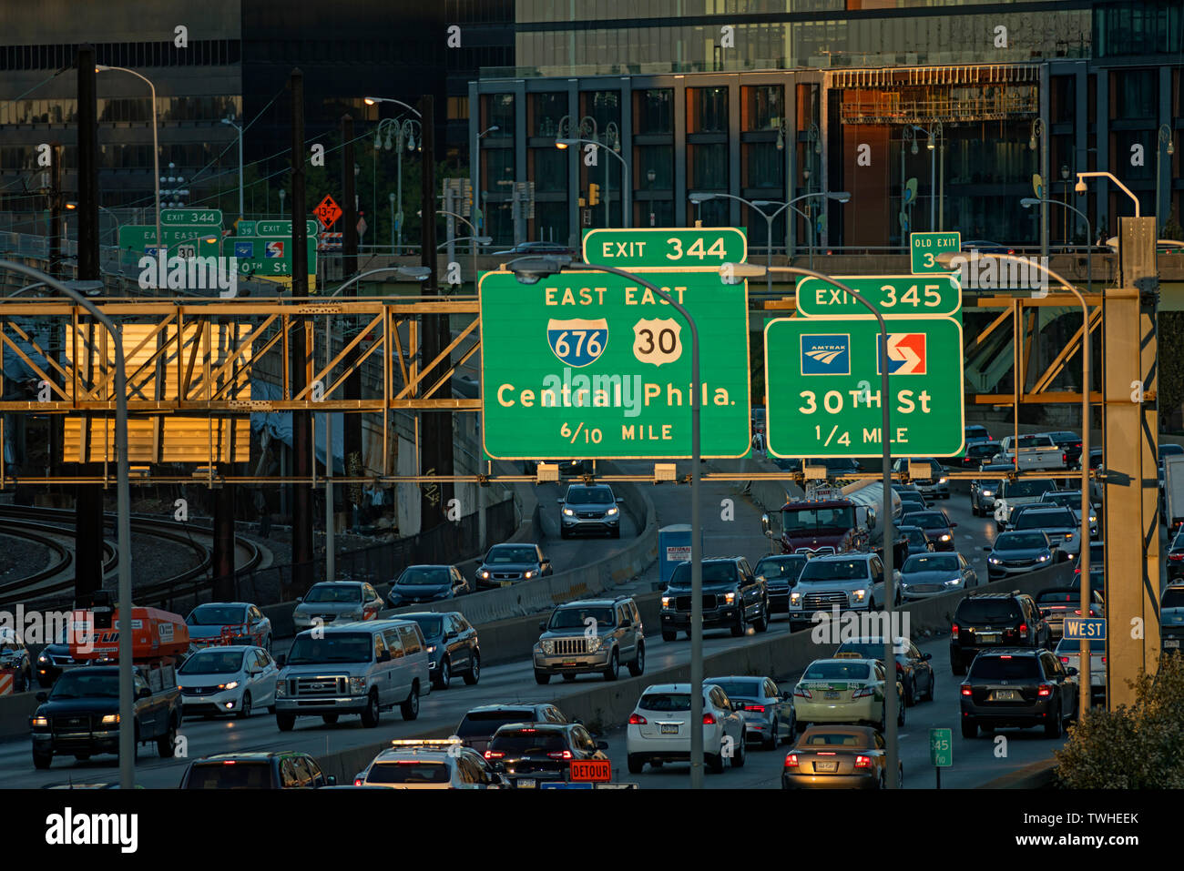 Exit 76 hi-res stock photography and images - Alamy