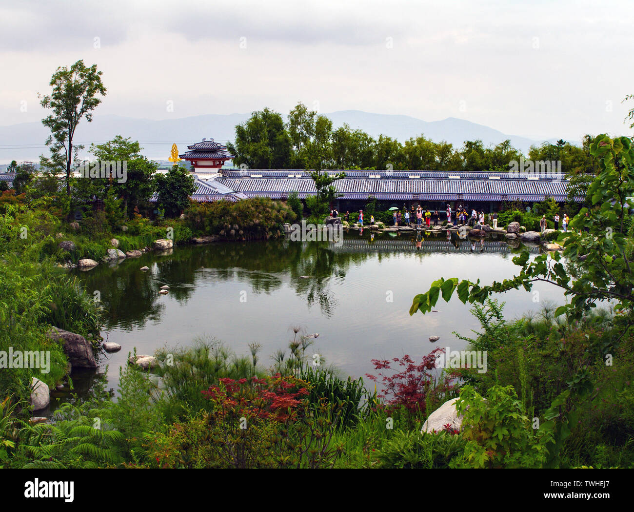 three pagodas of dali Stock Photo - Alamy