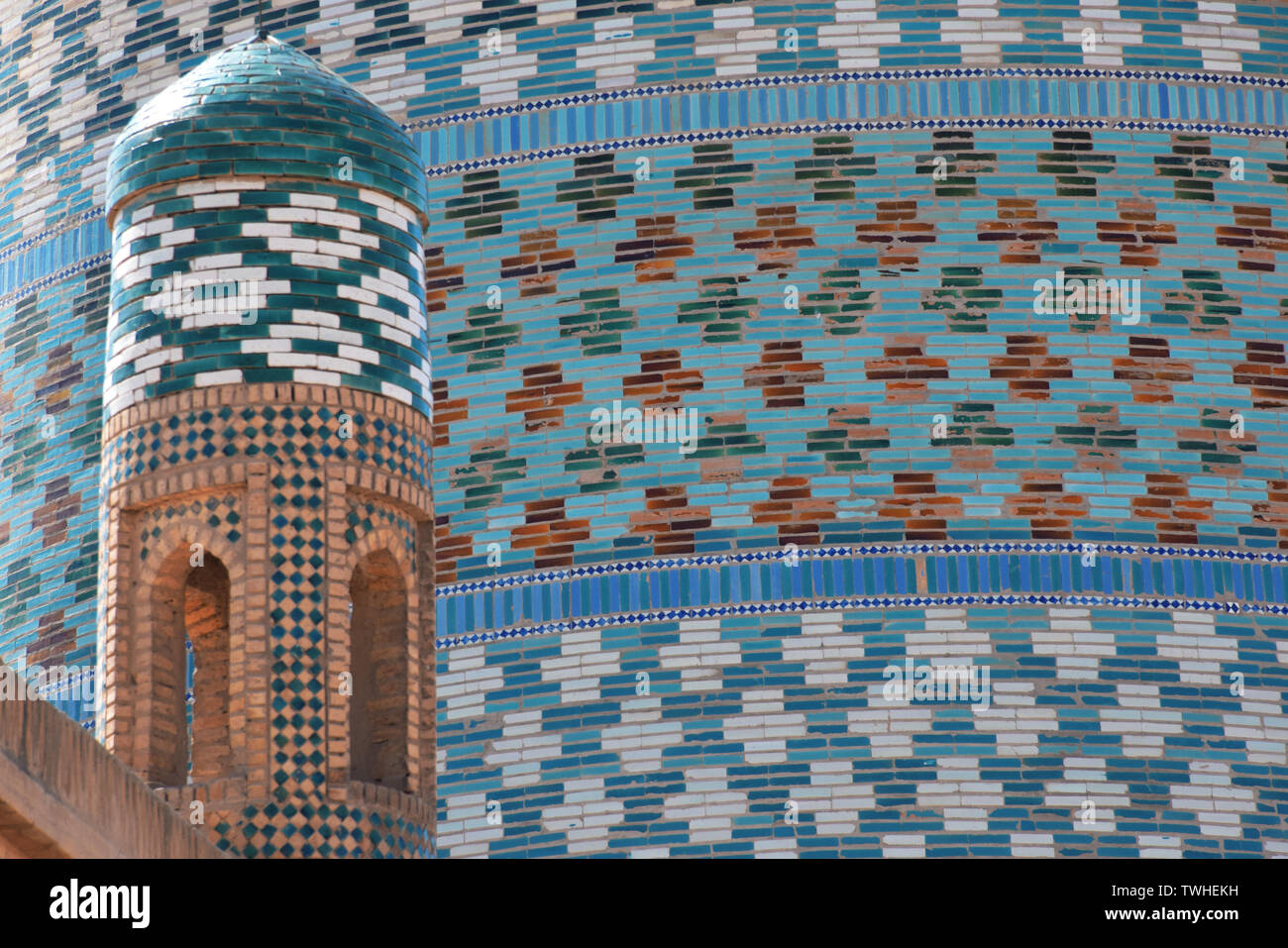 Ancient city of Khwarezm and its archaeological marvels at Khiva Stock ...
