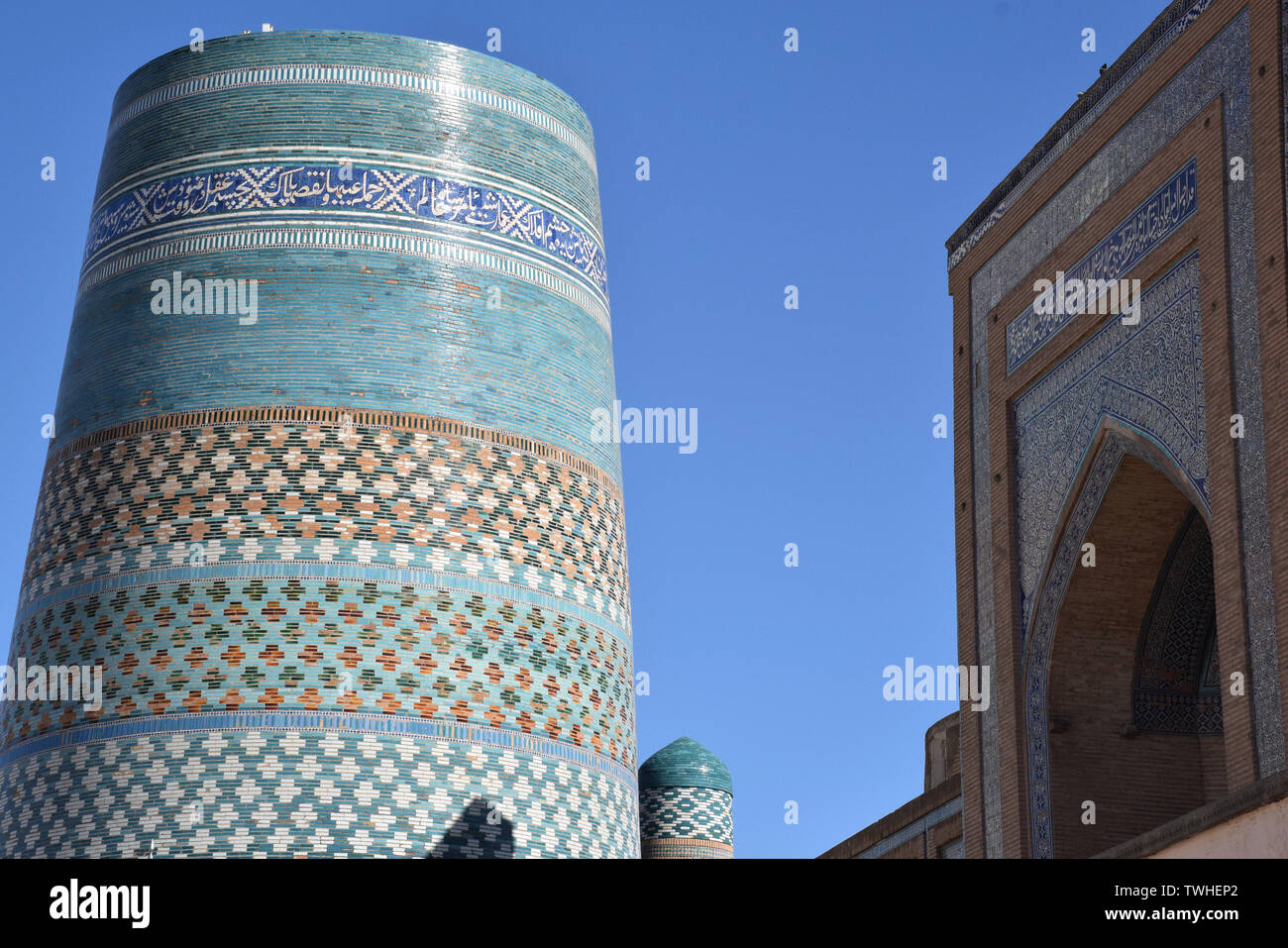Ancient city of Khwarezm and its archaeological marvels at Khiva Stock ...