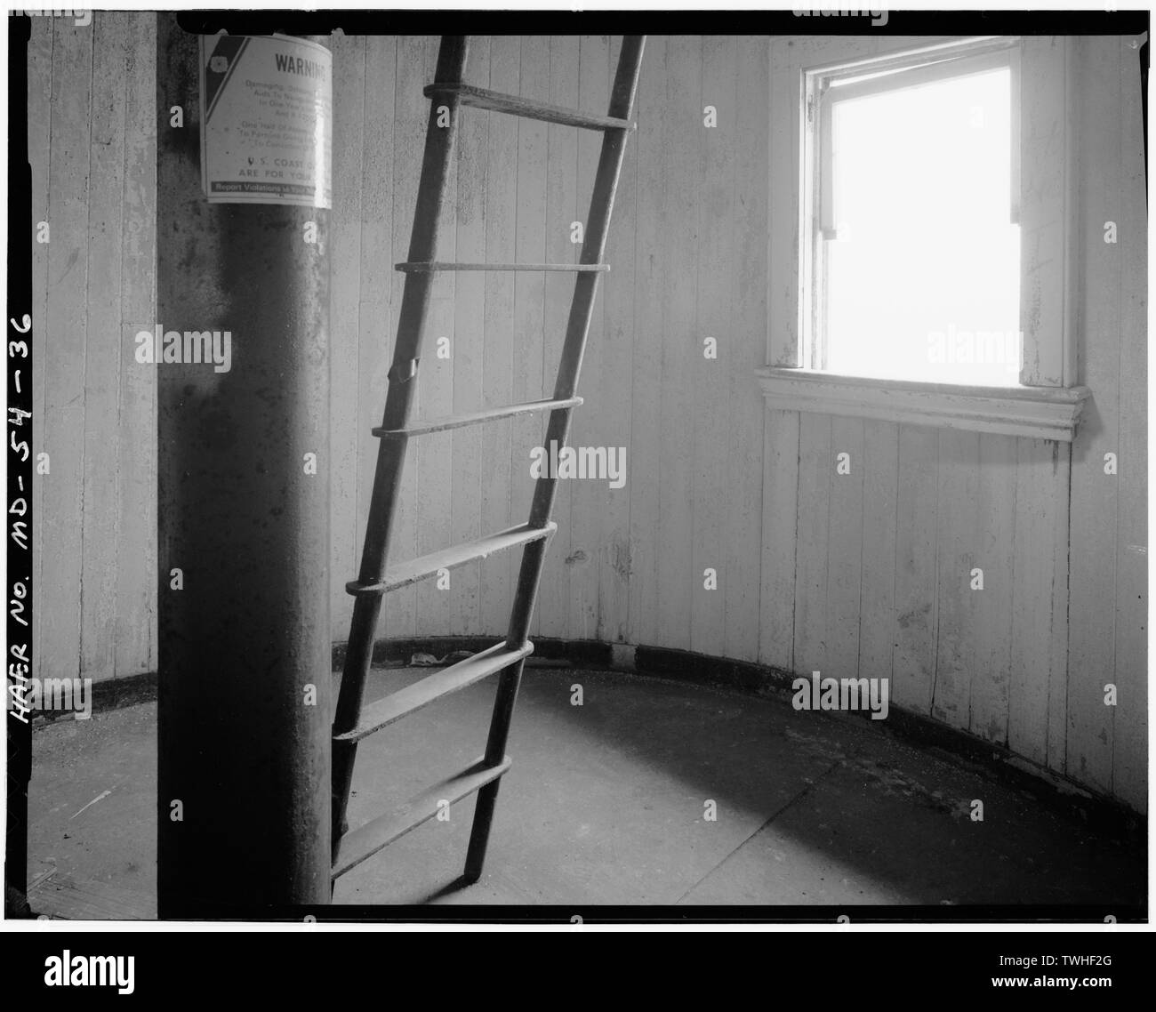 Lighthouse at the river Cut Out Stock Images & Pictures - Alamy