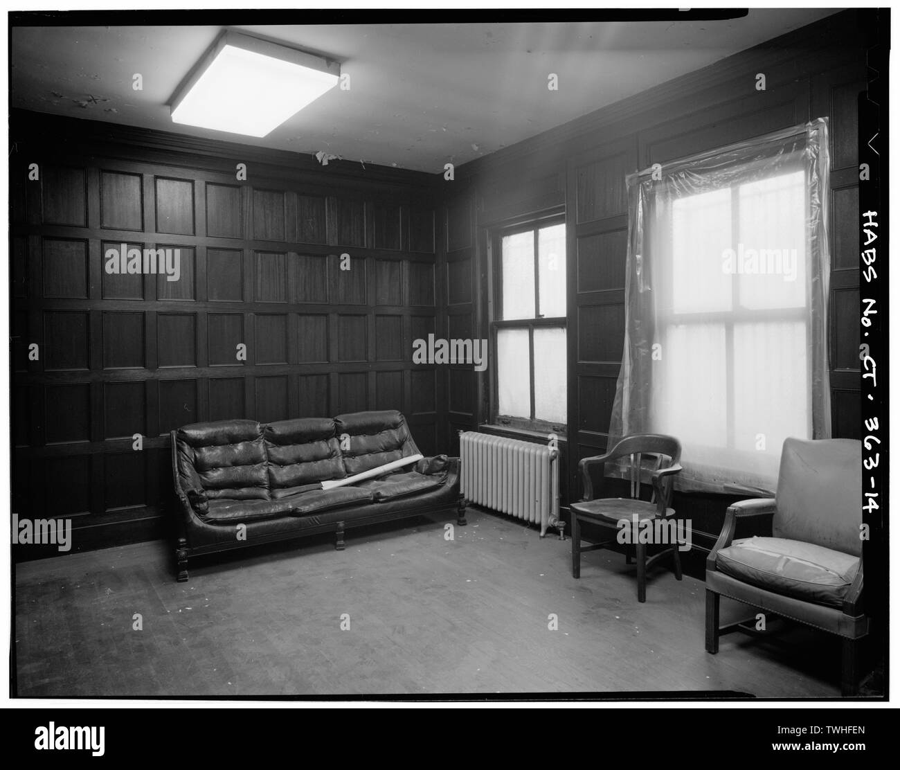 SECOND FLOOR REAR, BANK PRESIDENT'S OFFICE, LOOKING NORTHEAST - Powell ...