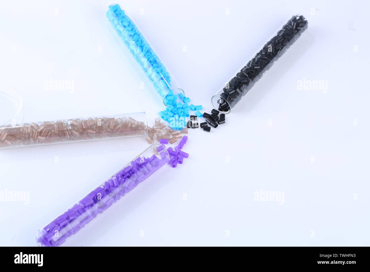 pvc polymeric materials Stock Photo - Alamy