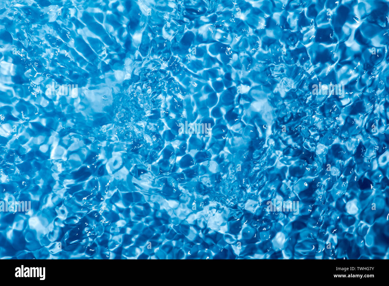 Crystal clear water ripples Stock Photo - Alamy