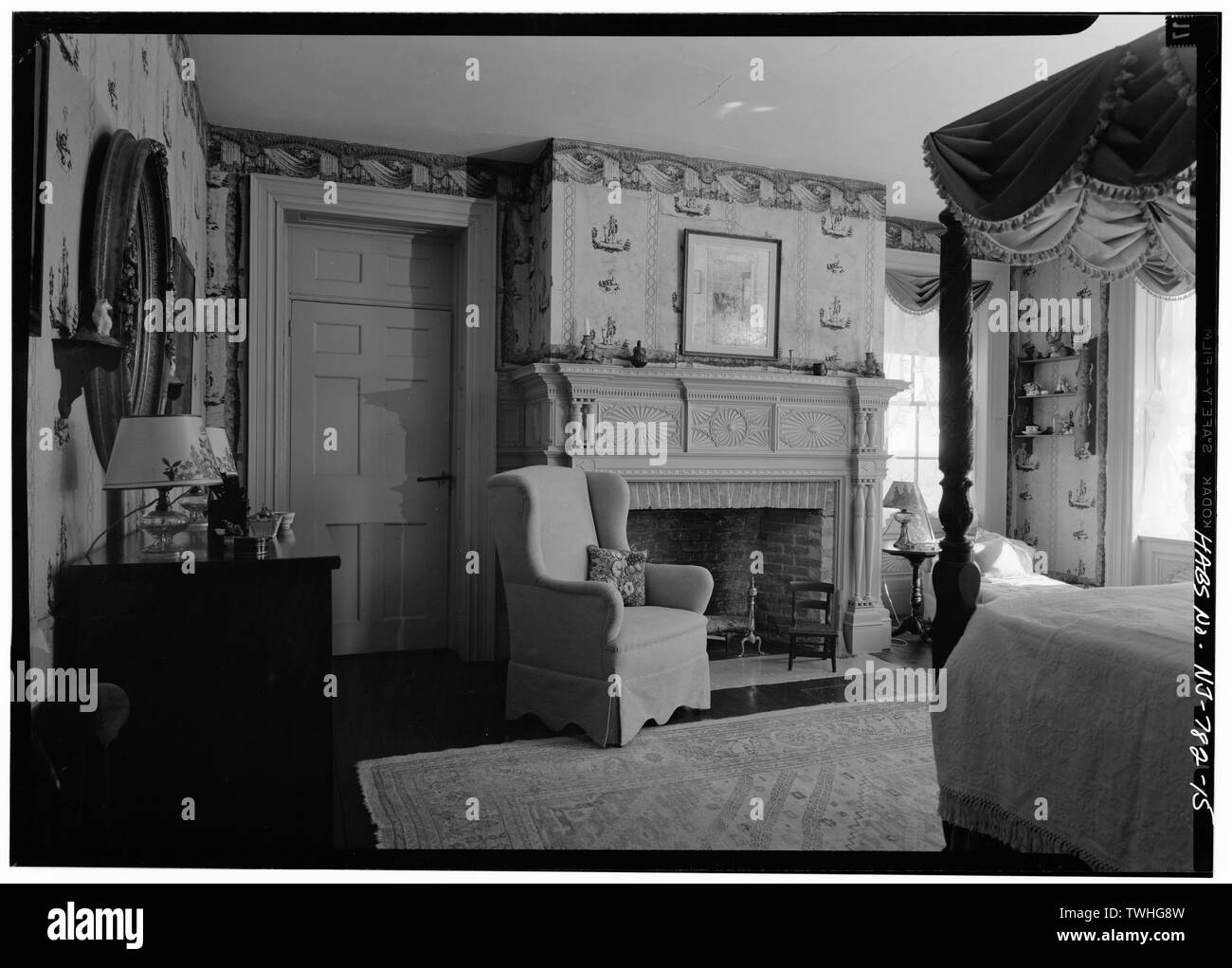 Jersey wall decor Black and White Stock Photos & Images - Alamy