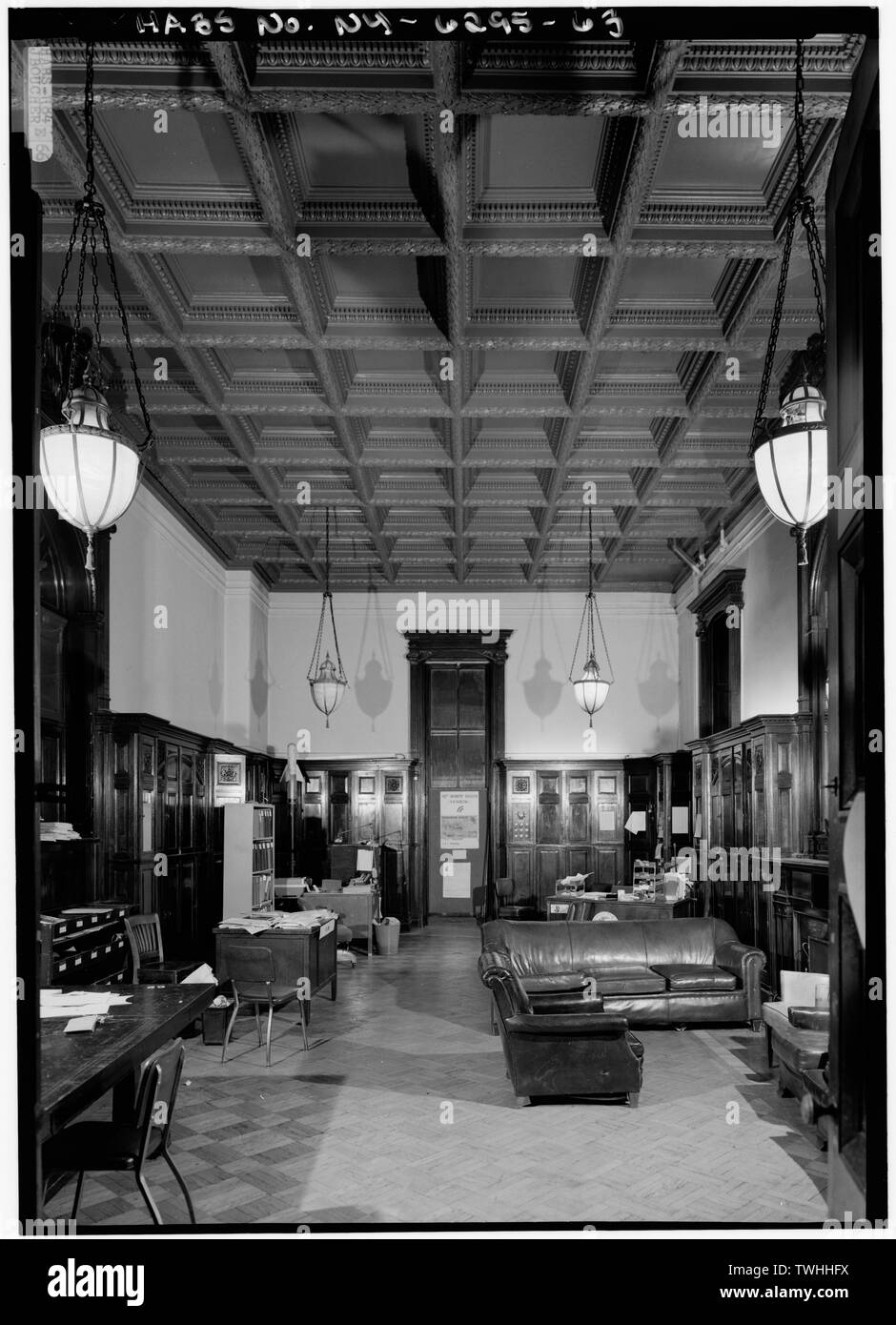 SECOND FLOOR, FIRST COMPANY ROOM, GENERAL VIEW FROM WEST - Seventh ...