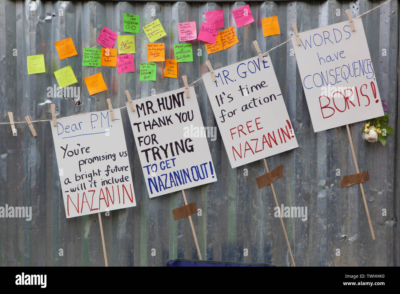 Prison slogan hi-res stock photography and images - Alamy