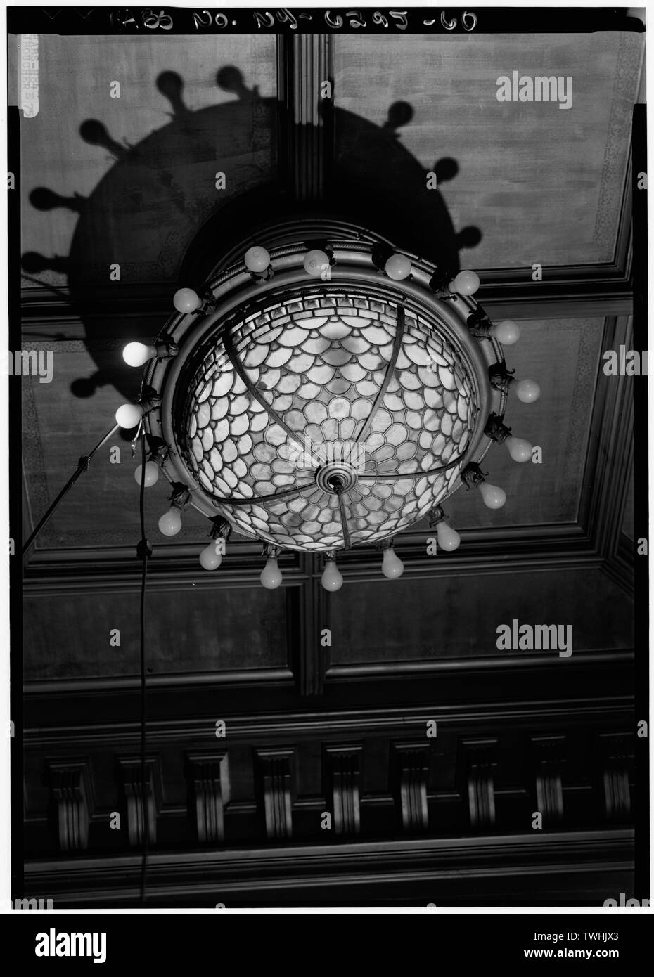 SECOND FLOOR, SECOND COMPANY ROOM, DETAIL OF SMALL CHANDELIER - Seventh ...