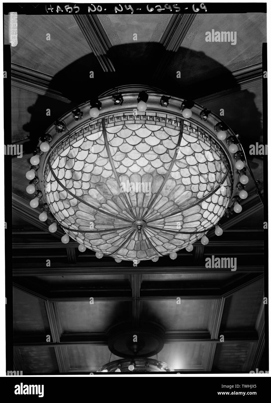 SECOND FLOOR, SECOND COMPANY ROOM, DETAIL OF LARGE CHANDELIER - Seventh ...