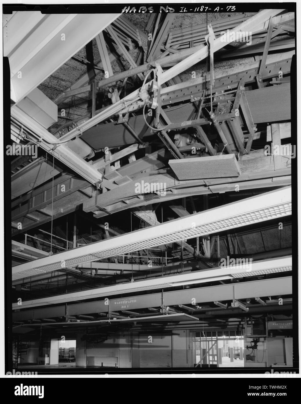 SECOND FLOOR, TRAIN SHED BETWEEN ANNEX A AND ANNEX B, DETAIL OF ...