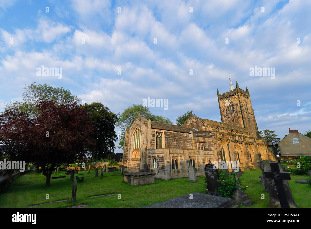 St Mary's Church in Whitkirk,Leeds,UK Stock Photo - Alamy