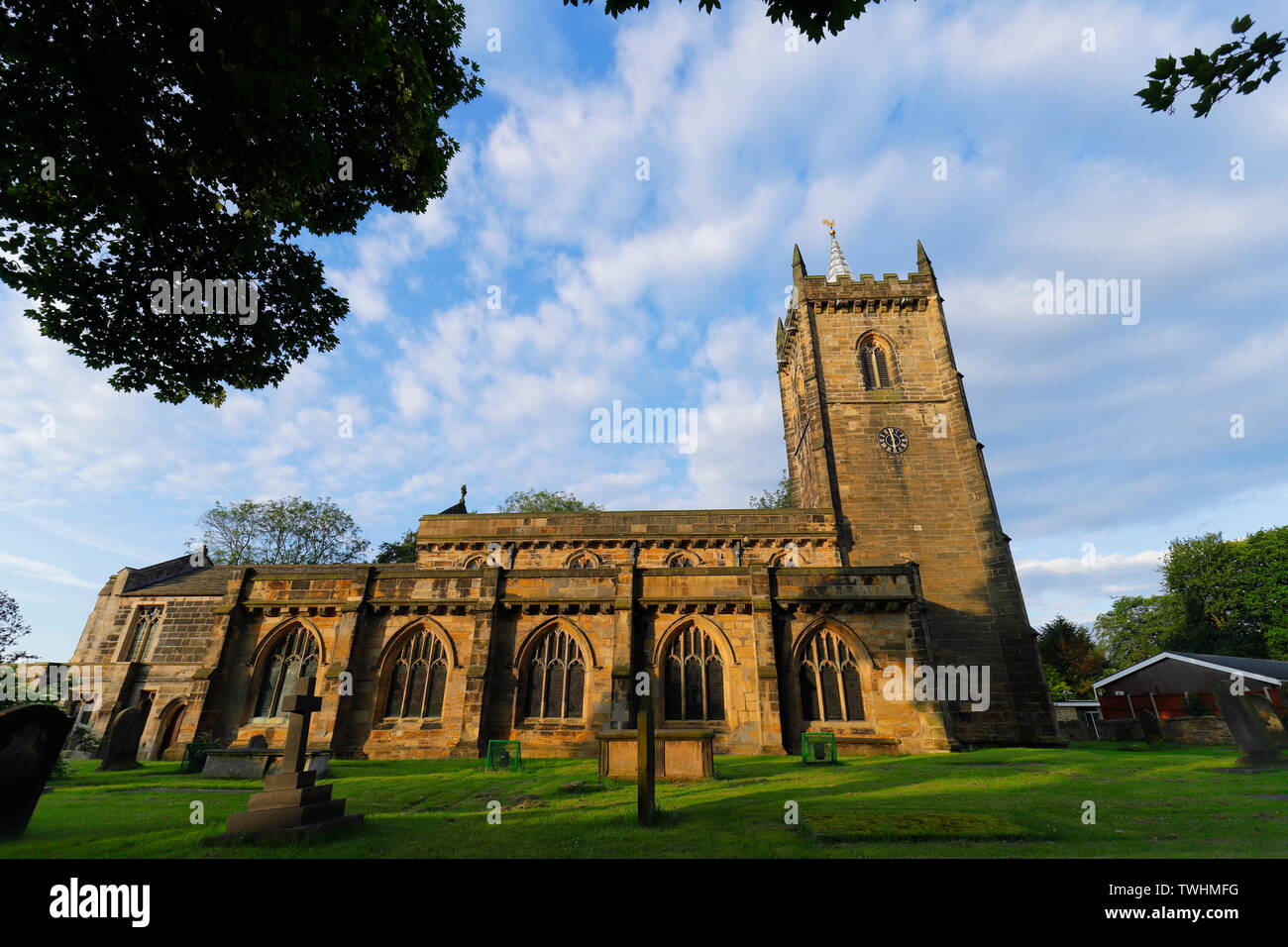 St Mary's Church in Whitkirk,Leeds,UK Stock Photo - Alamy