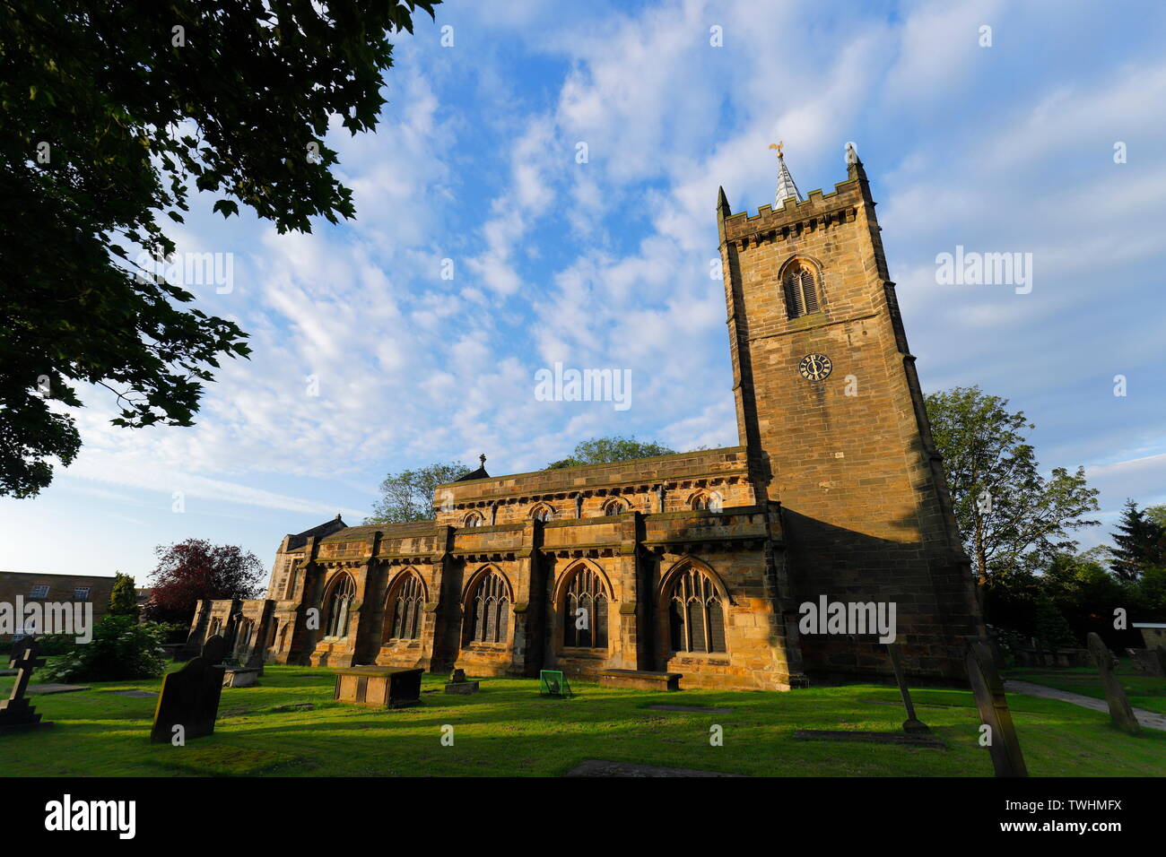 St Mary's Church in Whitkirk,Leeds,UK Stock Photo - Alamy