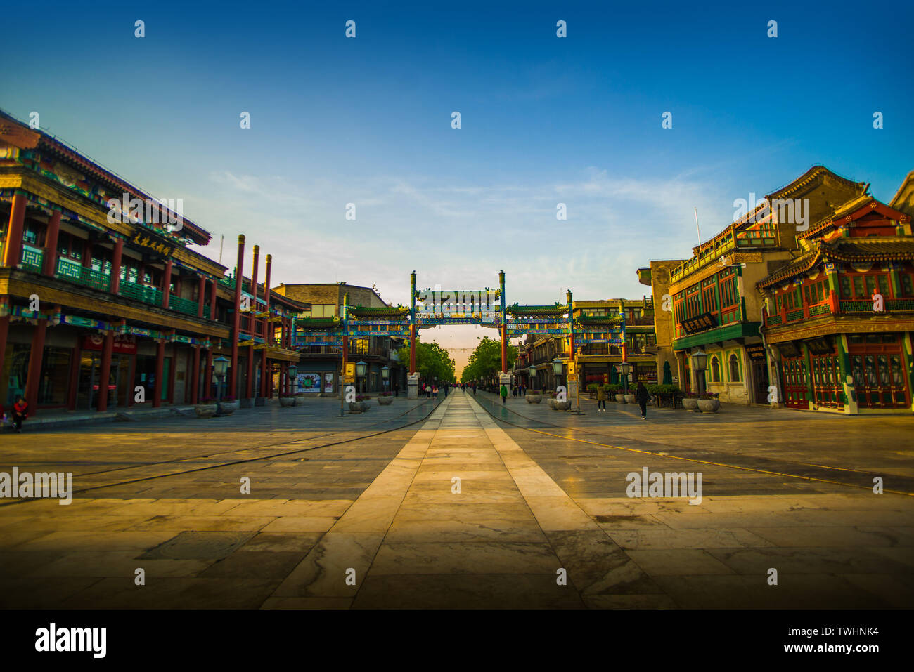 Qianmen arrow tower hi-res stock photography and images - Alamy