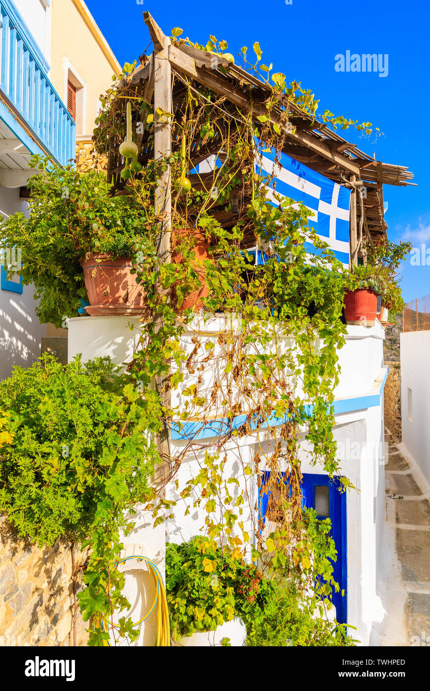 Greek traditional village house hi-res stock photography and images - Alamy