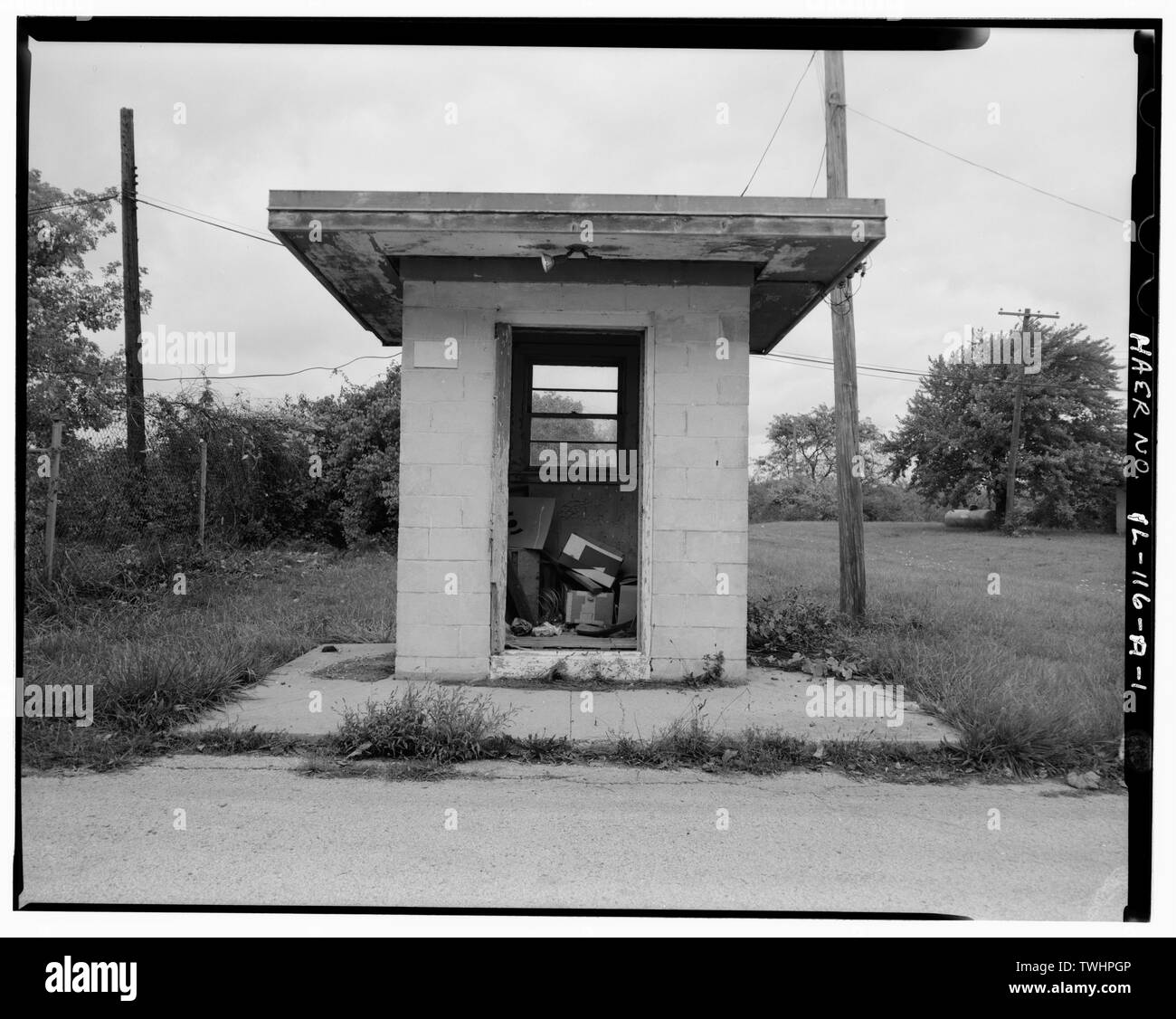 Station guardhouse Cut Out Stock Images & Pictures - Alamy