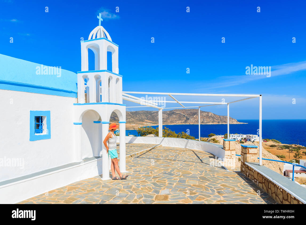 Greek island karpathos woman traditional hi-res stock photography and ...