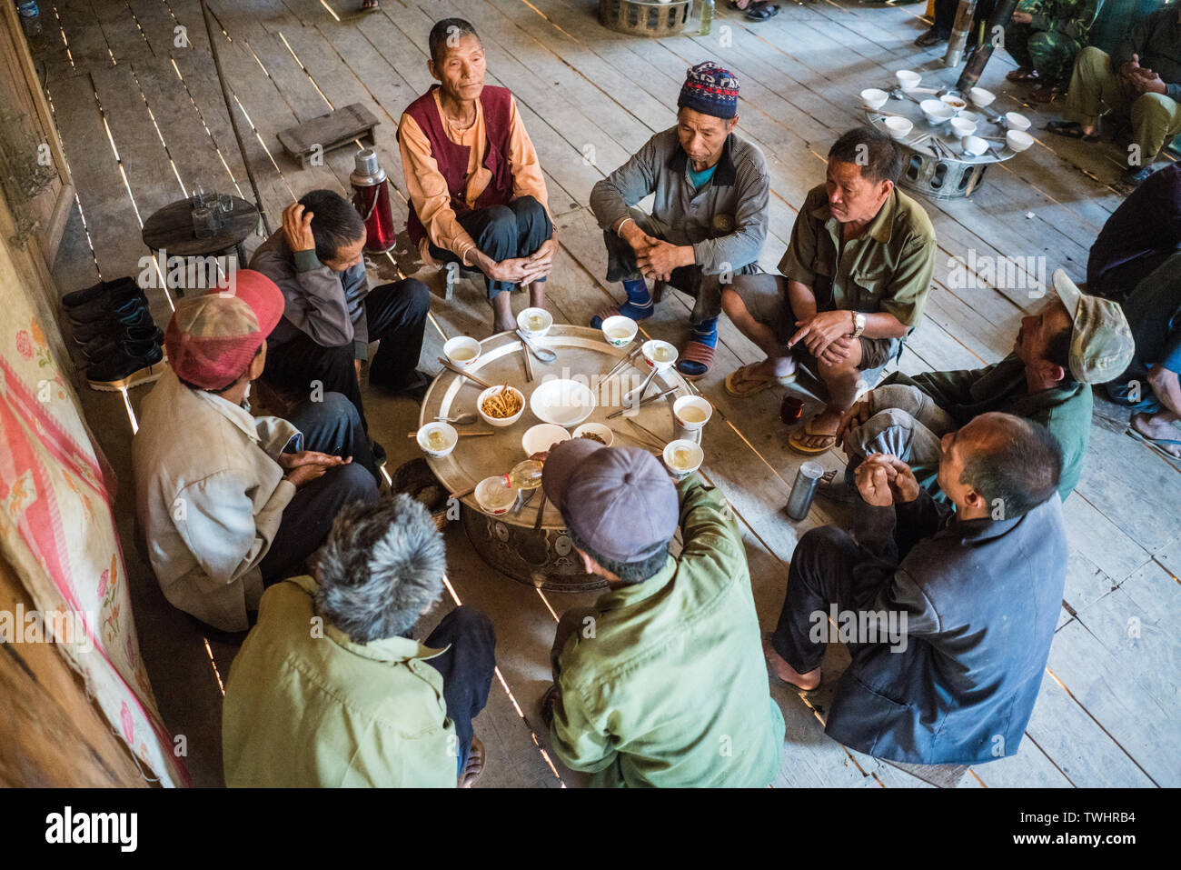 Akha laos hi-res stock photography and images - Alamy