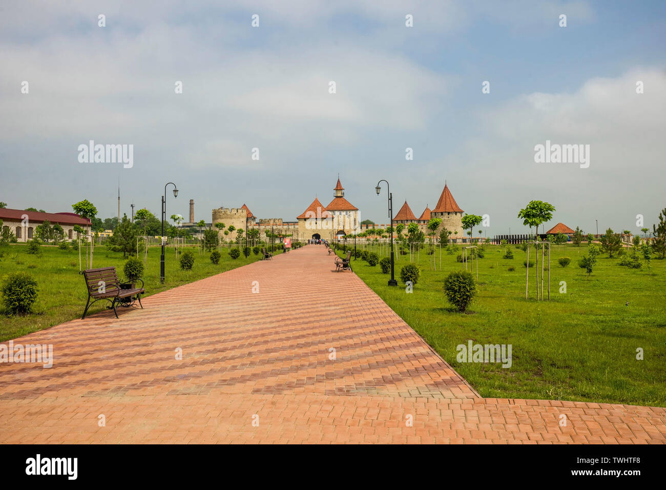 Bendery Fortress, Bendery, Transdniester Stock Photo - Alamy