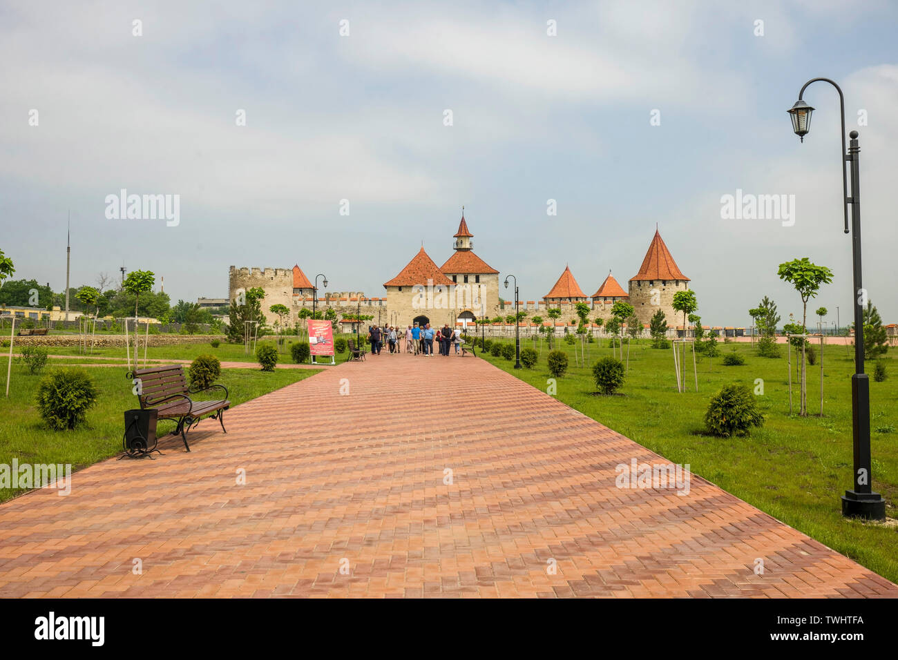 Bendery Fortress, Bendery, Transdniester Stock Photo - Alamy