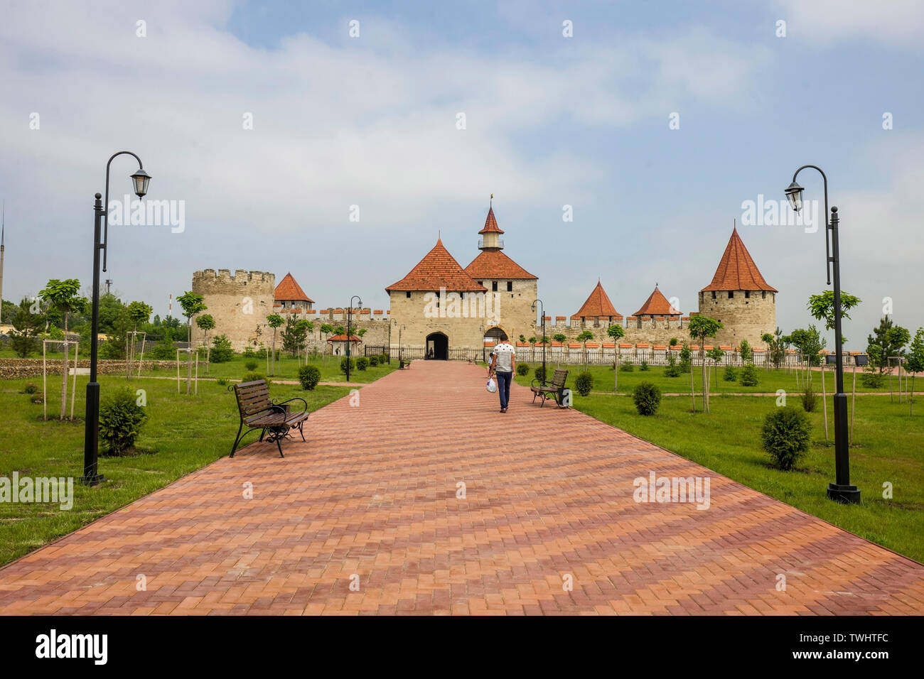 Bendery Fortress, Bendery, Transdniester Stock Photo - Alamy