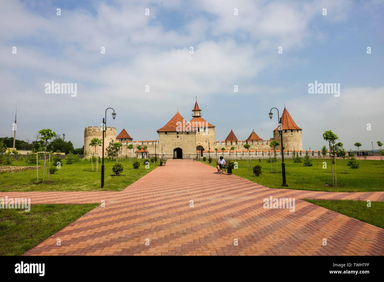 Bendery Fortress, Bendery, Transdniester Stock Photo - Alamy