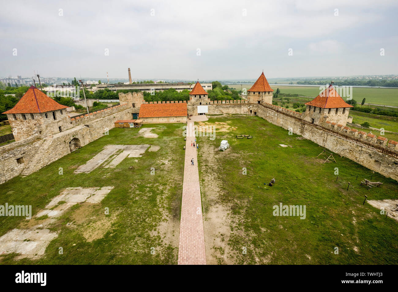 Bendery Fortress, Bendery, Transdniester Stock Photo - Alamy