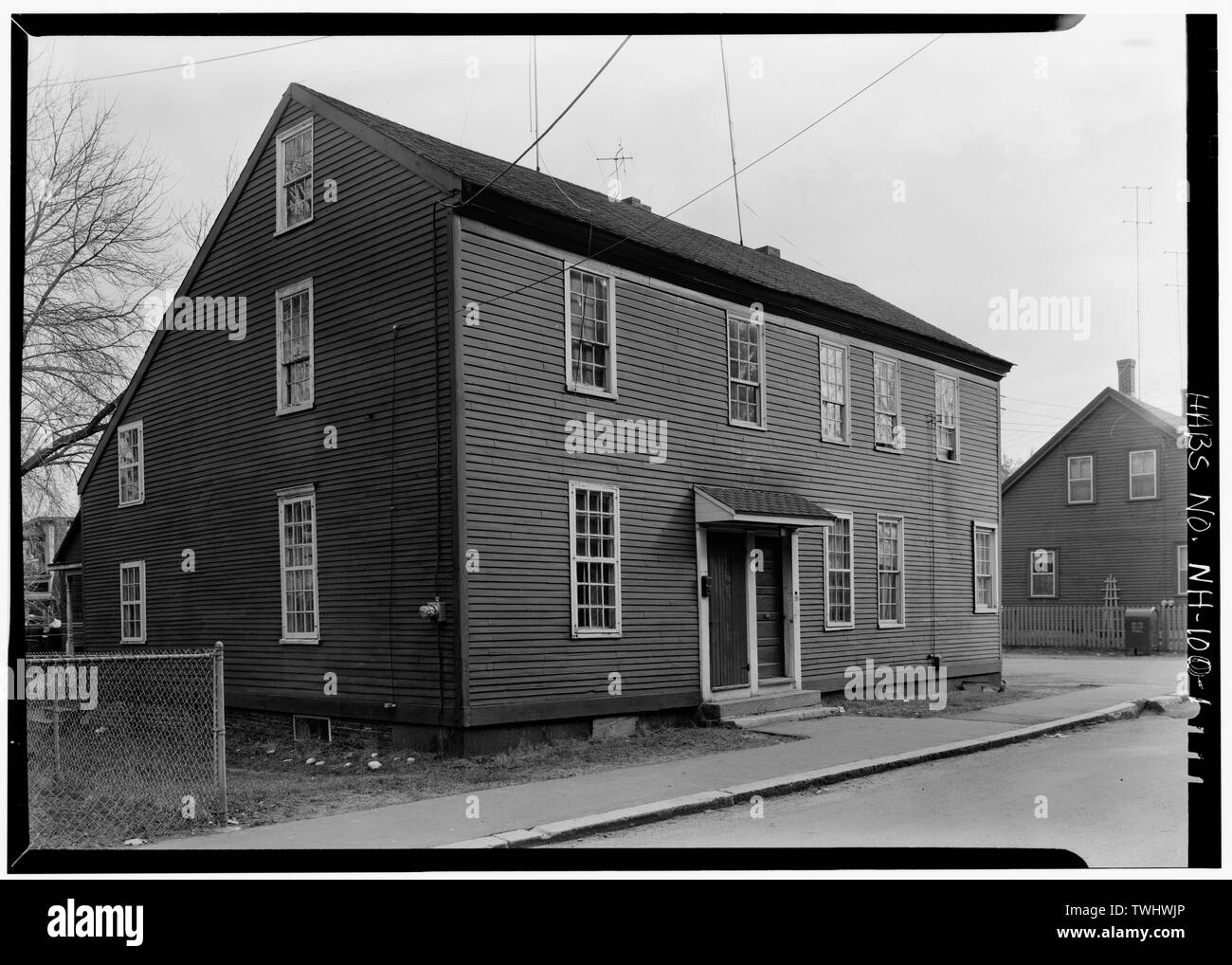 SIDE AND FRONT ELEVATIONS - Deacon Penhallow House, 95 Newton Street ...
