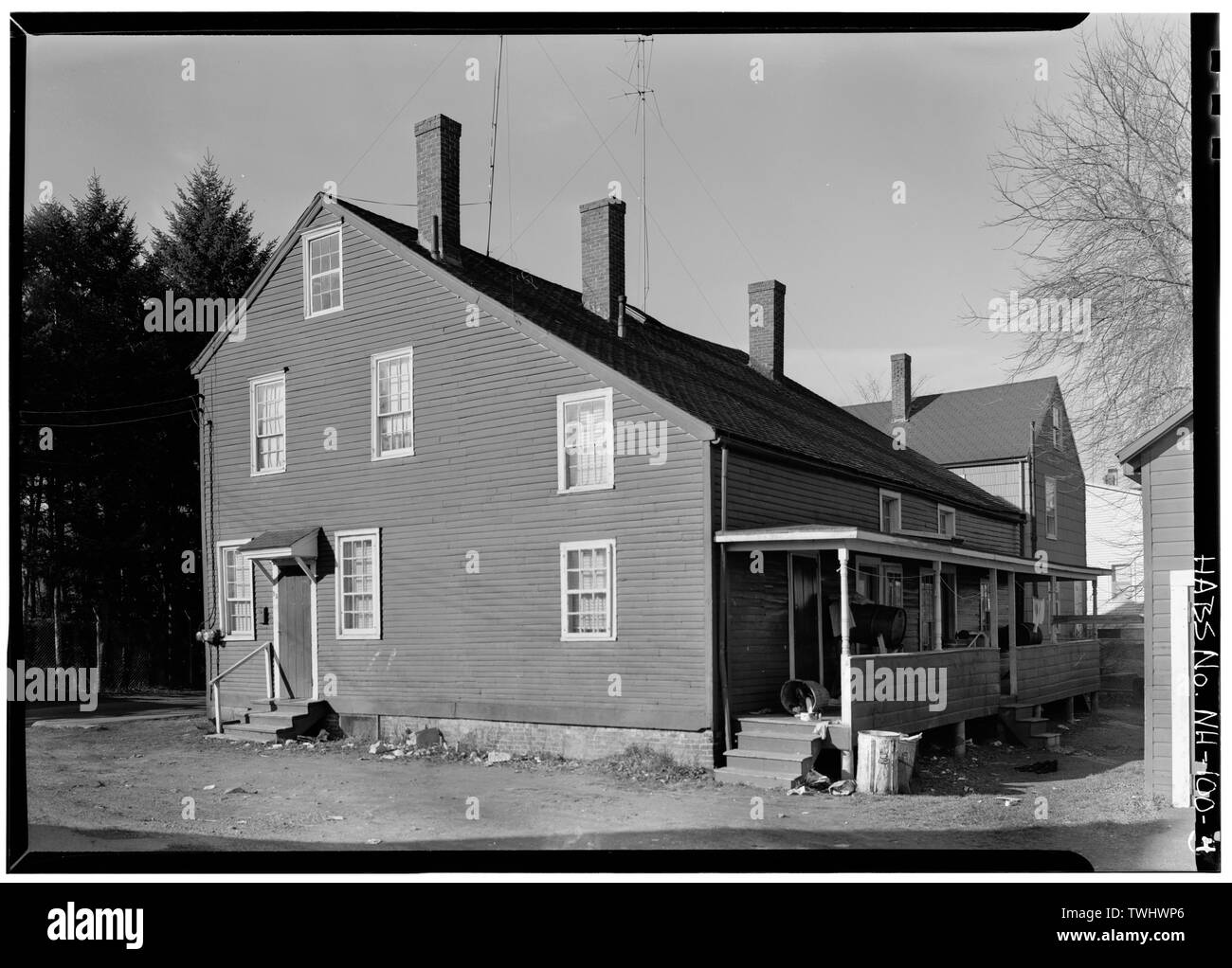 SIDE AND REAR ELEVATIONS - Deacon Penhallow House, 95 Newton Street ...