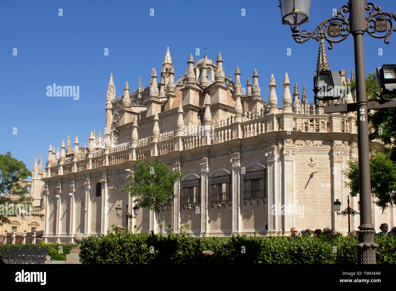 The Alcazar of Seville, a royal palace built by Castilians after the ...