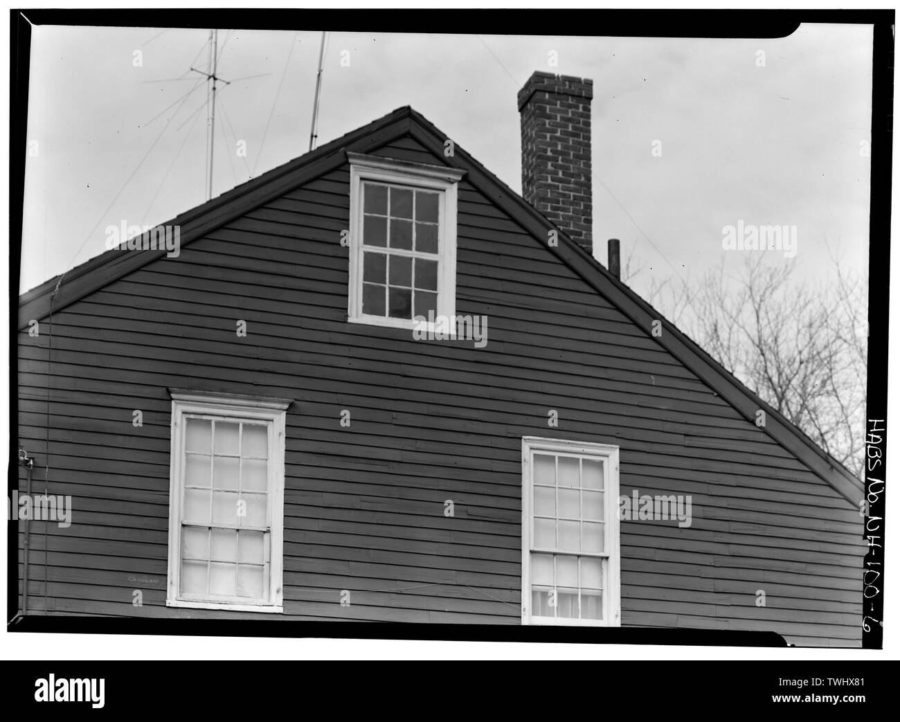Gable window Black and White Stock Photos & Images - Alamy