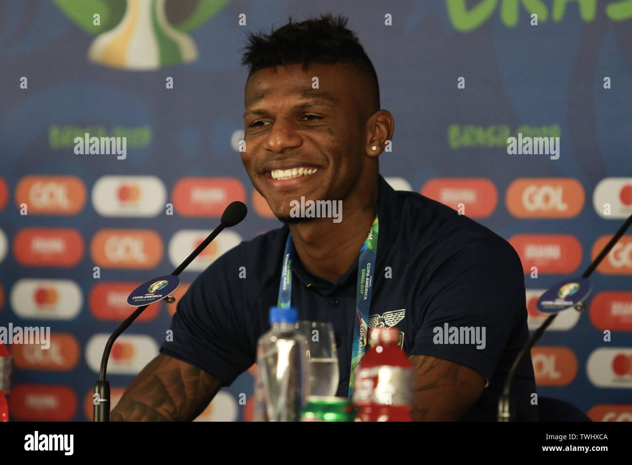 Salvador, Brazil. 20th June, 2019. Robert Arboleda, Ecuadorian national ...