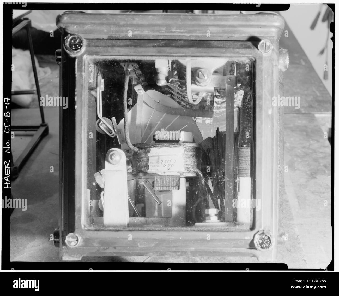 SIDE VIEW, DETAIL, MODEL 15 VANE RELAY, NEW HAVEN SIGNAL SHOP - New ...