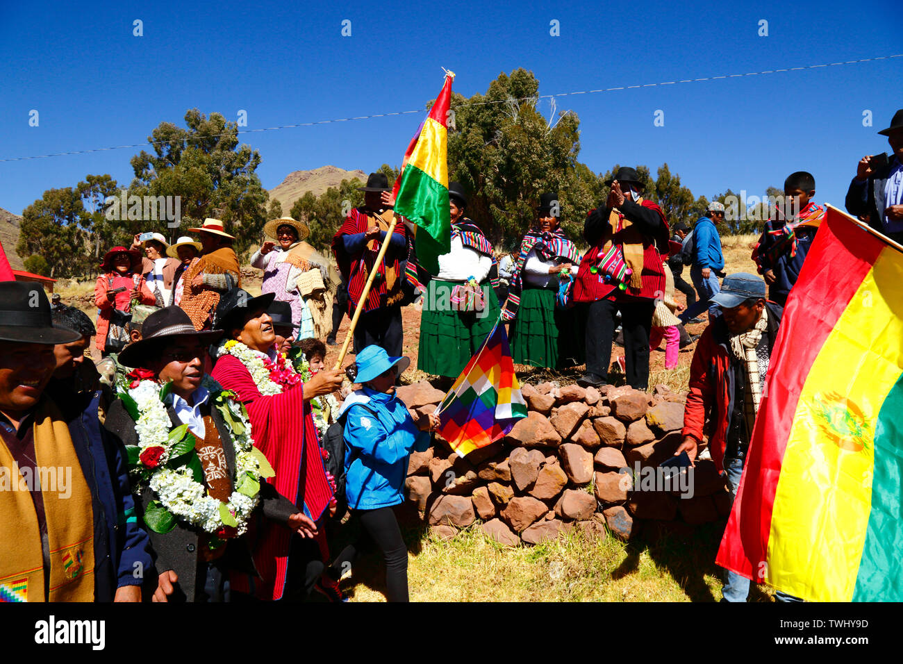Wiphala whipala flag hi-res stock photography and images - Alamy