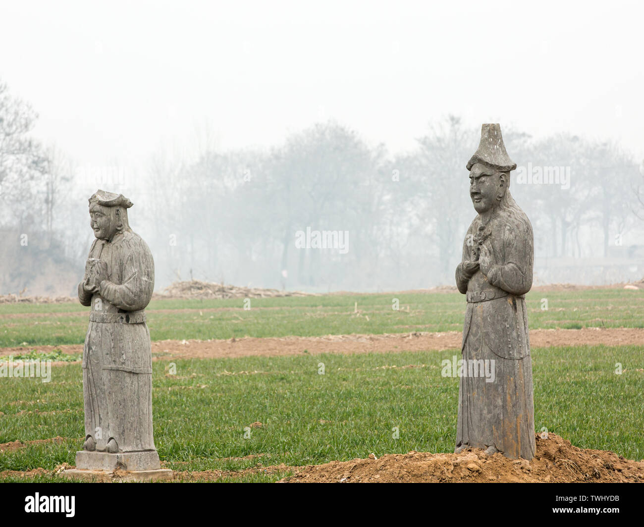 Stone statue of Song Ling Stock Photo - Alamy