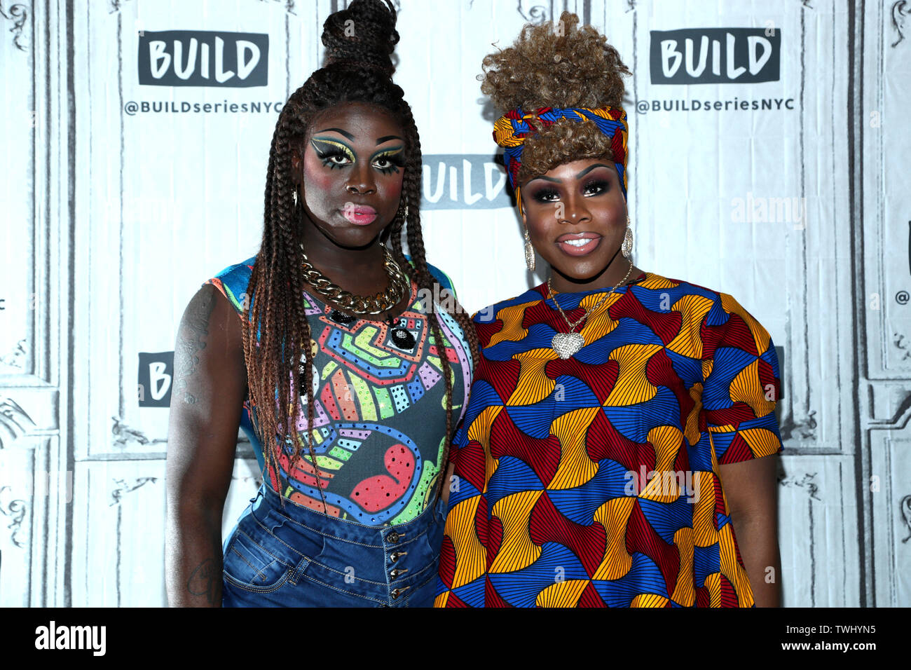 New York, USA. 20 June, 2019. Bob The Drag Queen, Monet X Change at the ...