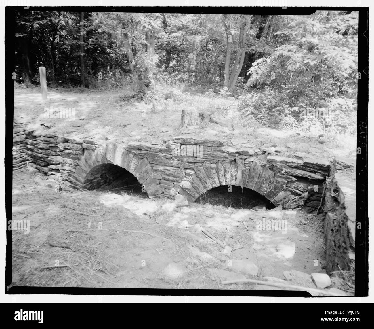 SILTATION BASIN, WEST ELEVATION - Virginius Island Waterpowered Mill ...