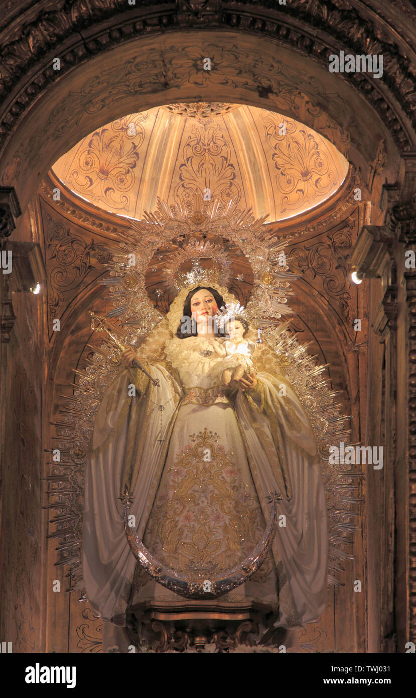 Interior iglesia de santa maria hi-res stock photography and images - Alamy