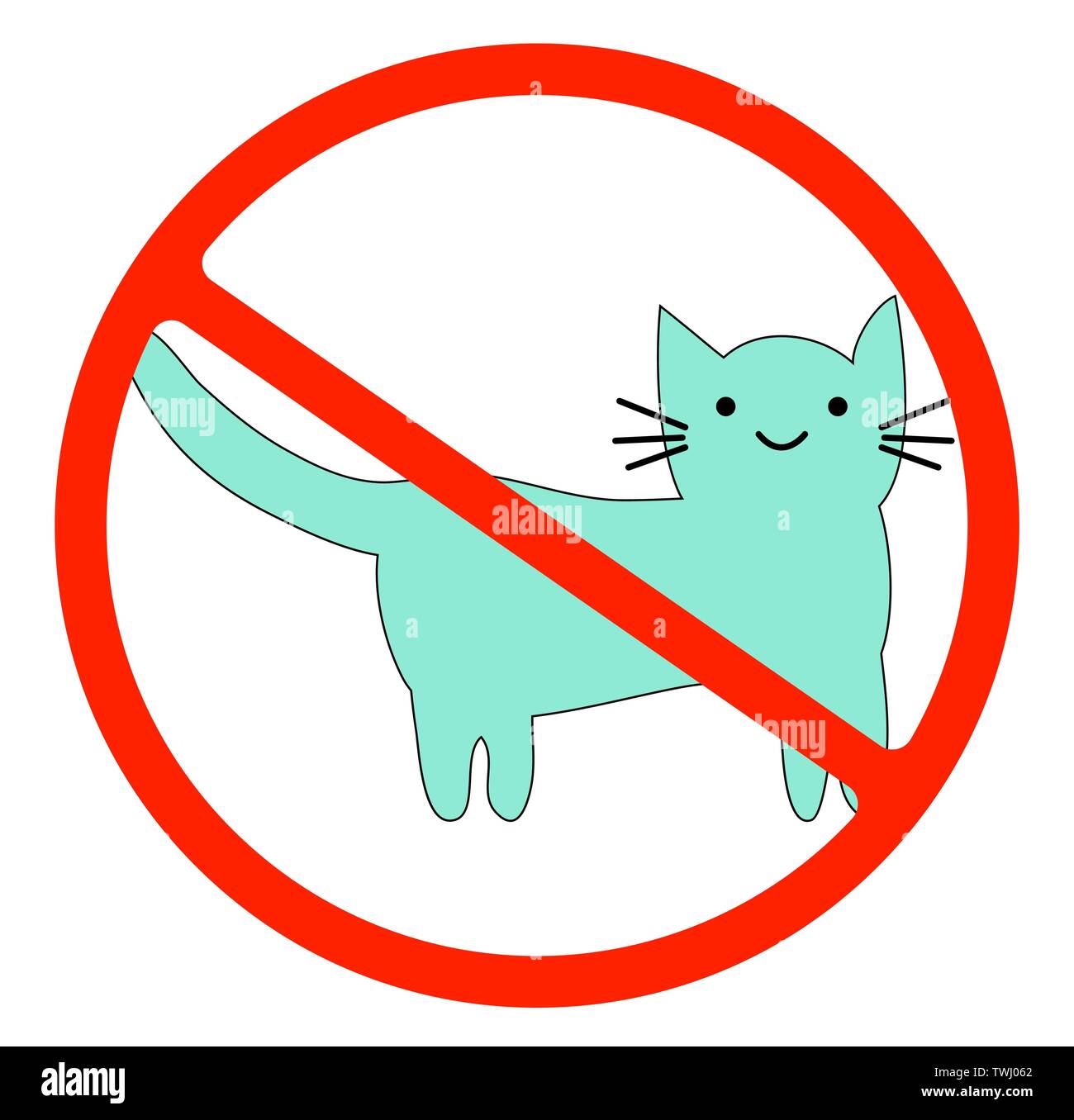 No entry sign clipart Stock Vector Images - Alamy