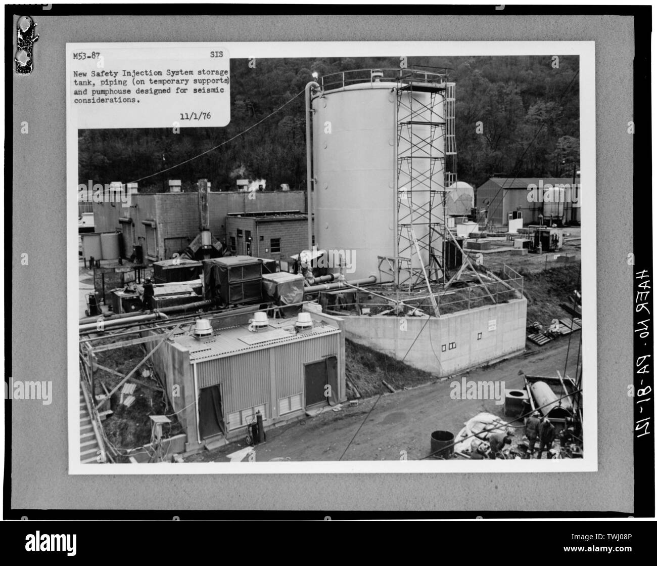Pump station piping Black and White Stock Photos & Images - Alamy