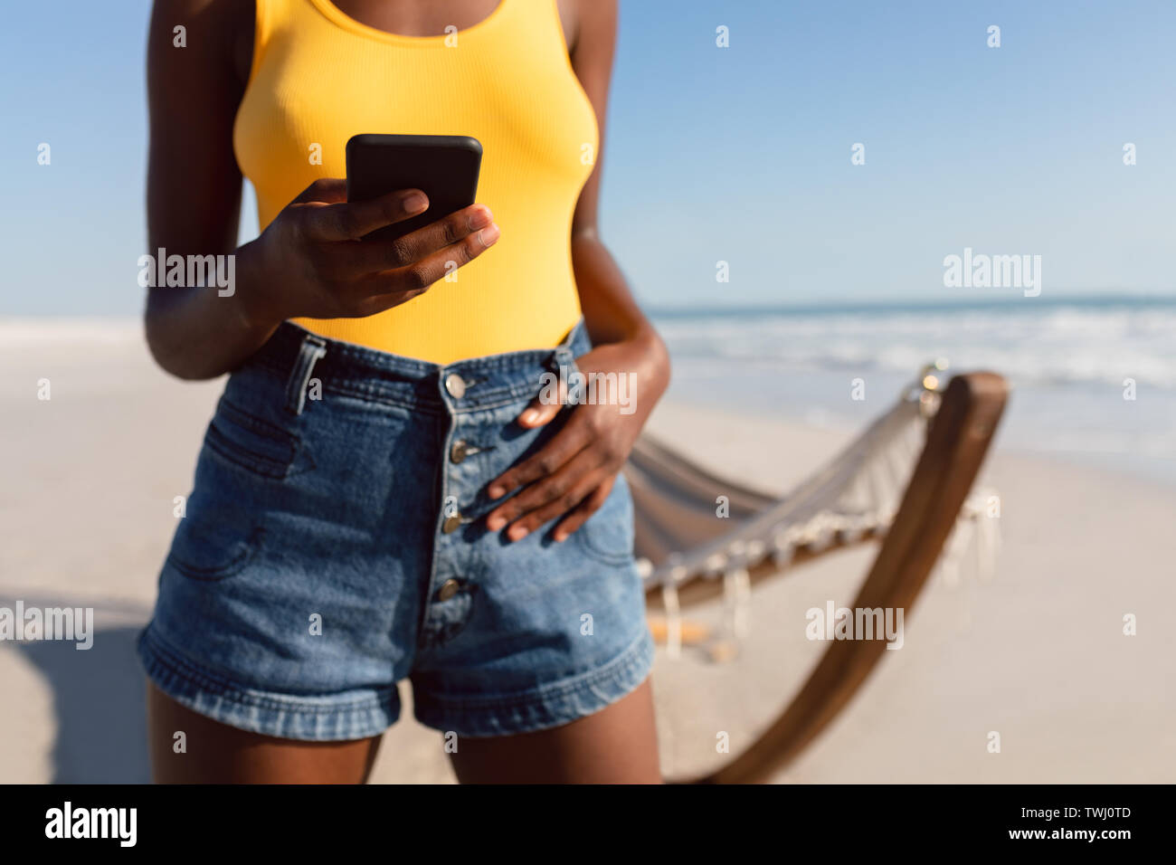 Thumbs in belt loops hi-res stock photography and images - Alamy