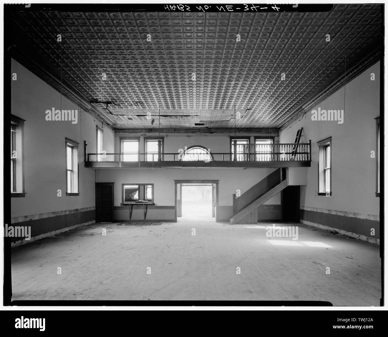 Sam Amato Photographer October 1977 INTERIOR VIEW OF STAGE, LOOKING ...