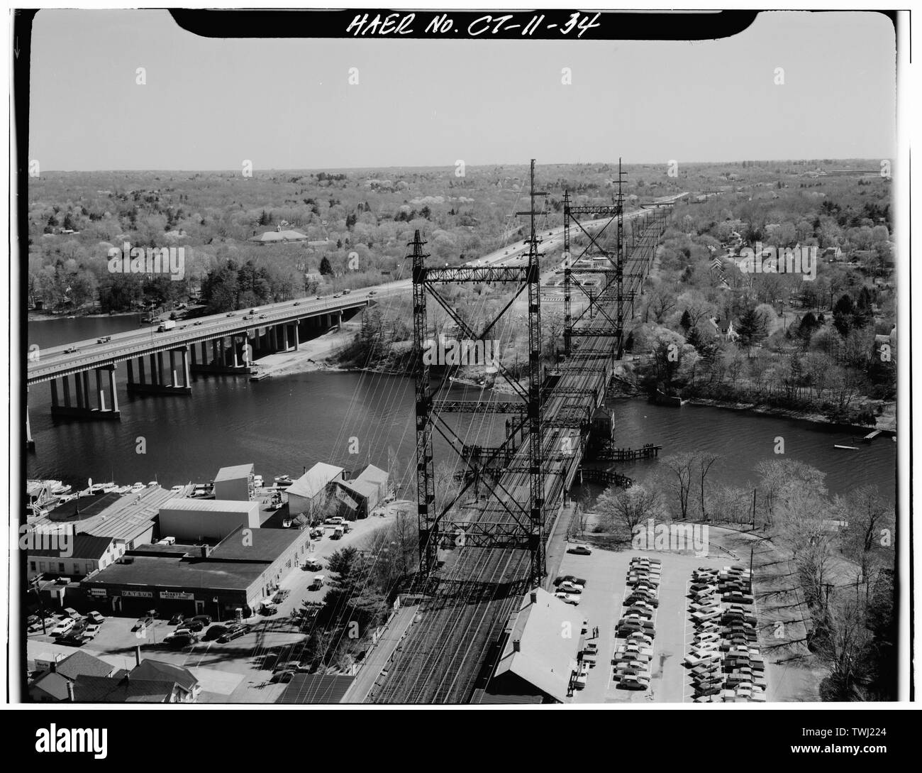 Saugatuck River Bridge. Saugatuck, Fairfield Co., CT. Sec. 9108, MP 44. ...